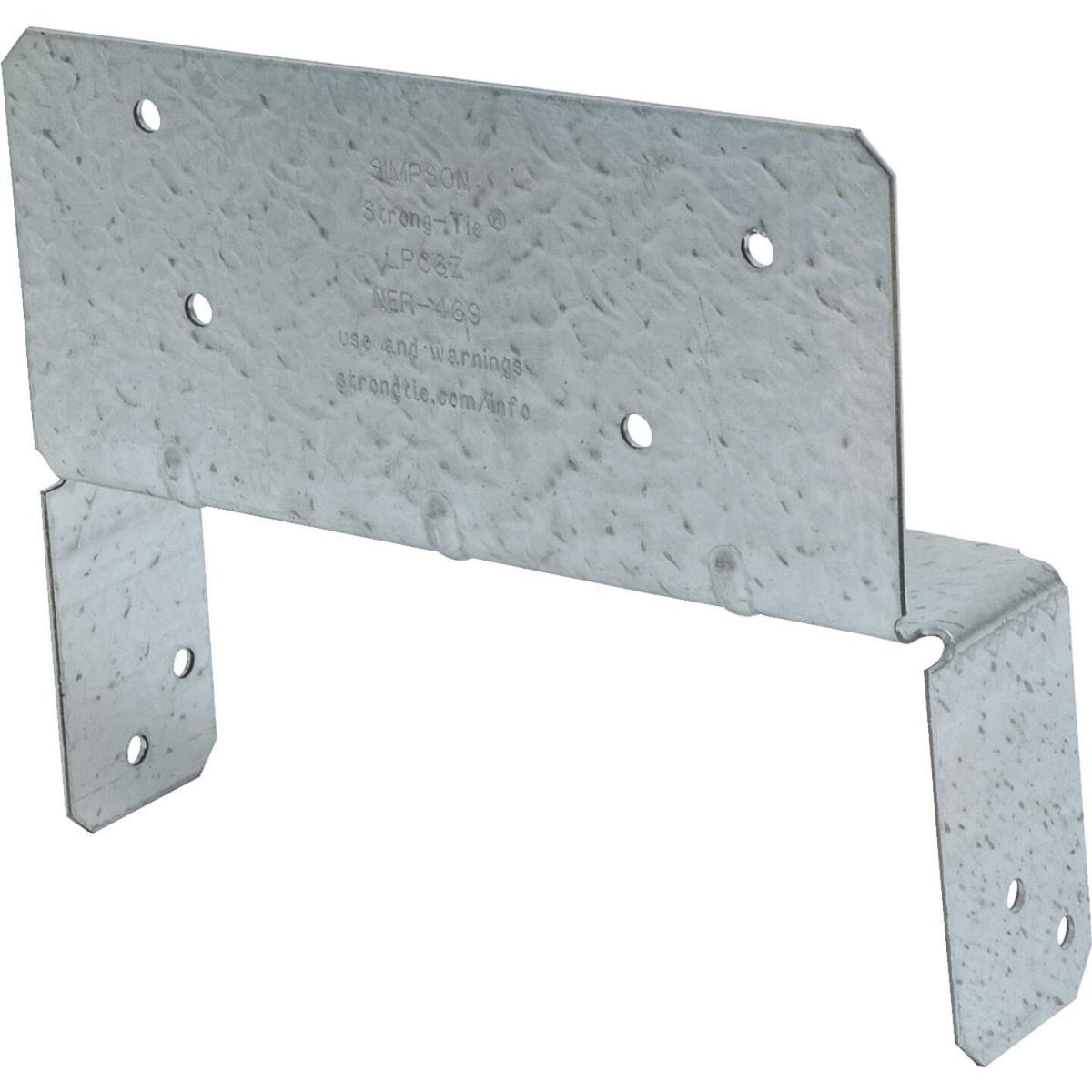 Simpson Strong-Tie 6 In. x 6 In. 16 ga Galvanized Post Beam Cap ...